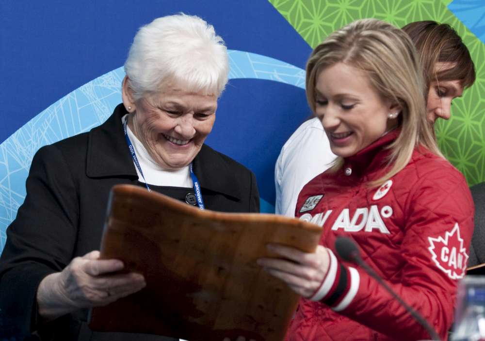 Olympic Bronze Medallist Joannie Rochette Receives Vancouver 2010 Terry ...