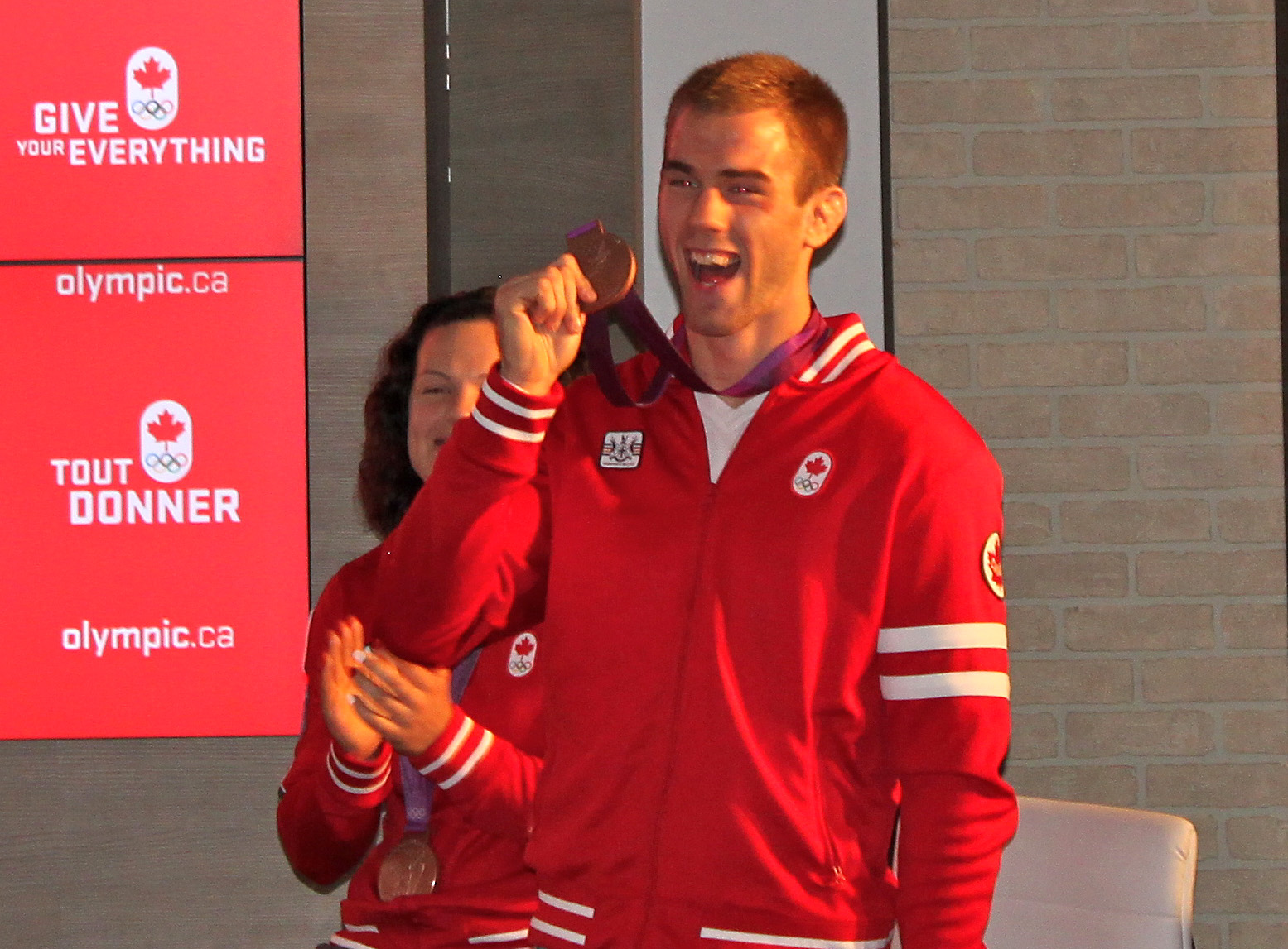Canadians Celebrate Day 4 Bronze Medal Streak - Team Canada