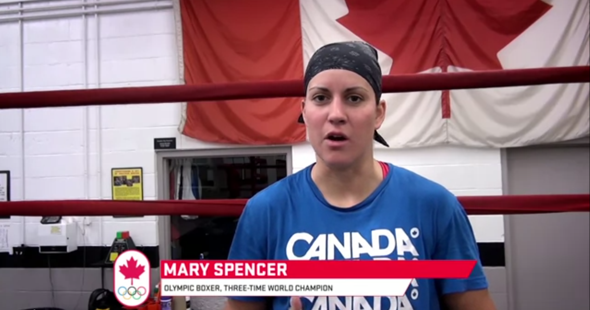 Mary Spencer Discusses Olympic Values - Team Canada - Official Olympic ...