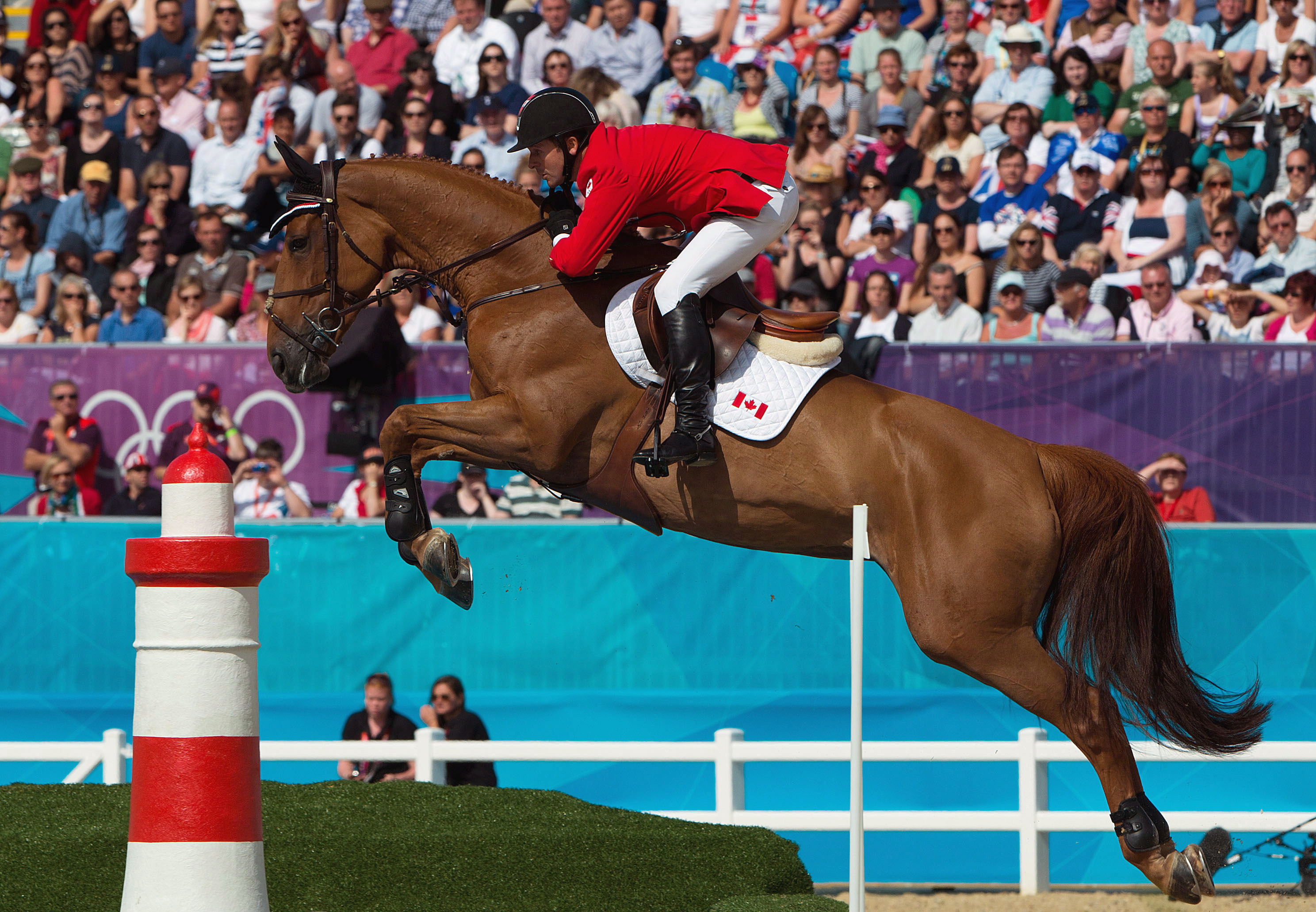 Lamaze and Hickstead Jump to Gold - Team Canada - Official Olympic Team ...