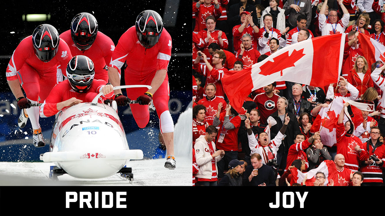 Share the pride, live with joy - Team Canada