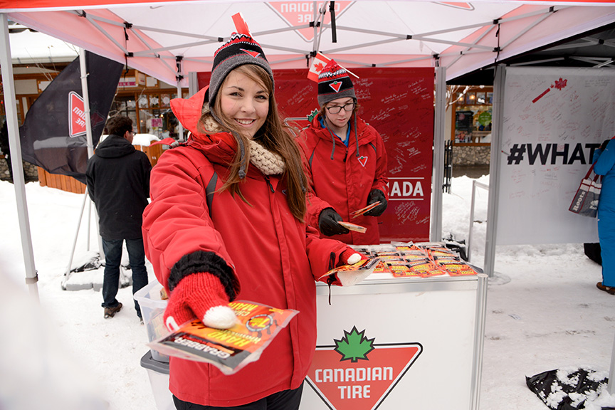 Banff gets its party on to send Canadian Olympians to Sochi - Team Canada