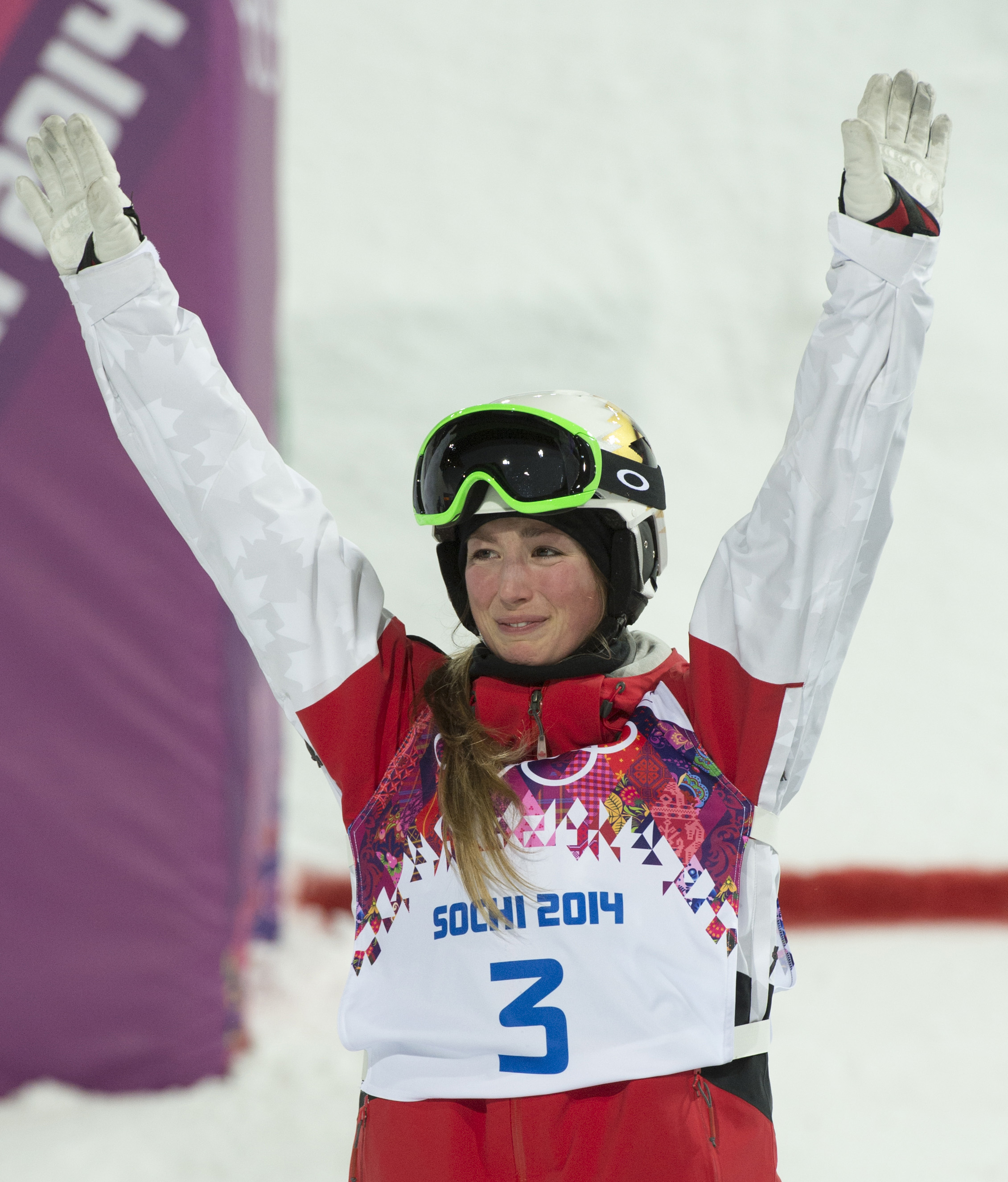 Hi, my name is Chloé Dufour-Lapointe and I ski - Team Canada