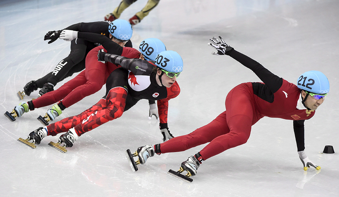 Charle Cournoyer wins bronze in 500m short track - Team Canada ...