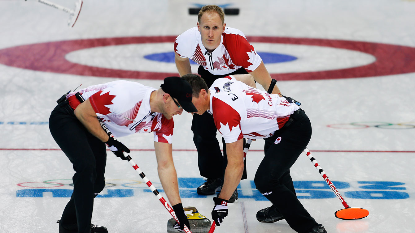 Curling teams sweep second straight day at Sochi - Team Canada ...