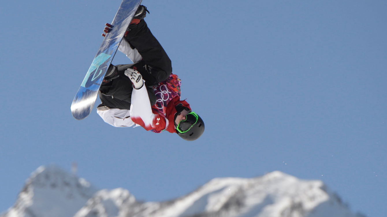 Hi, my name is Max Parrot and I snowboard - Team Canada