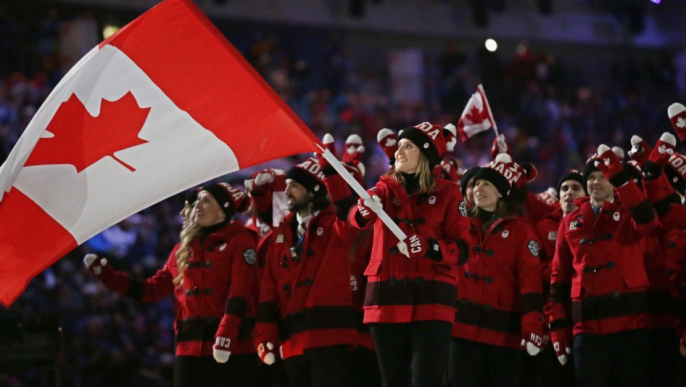 Team Canada's past Olympic Winter Games flag bearers - Team Canada ...