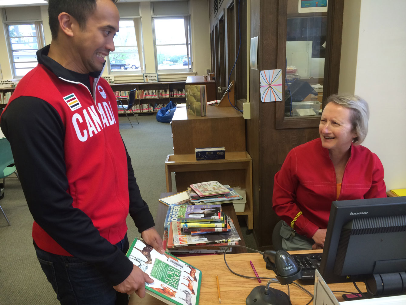 Gilmore Junio presented with commemorative medal - Team Canada ...