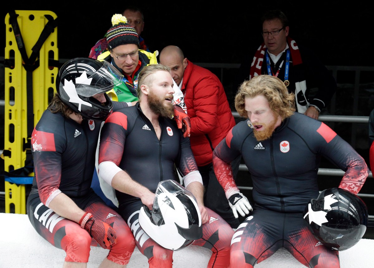 Canadian Mens Bobsled Team