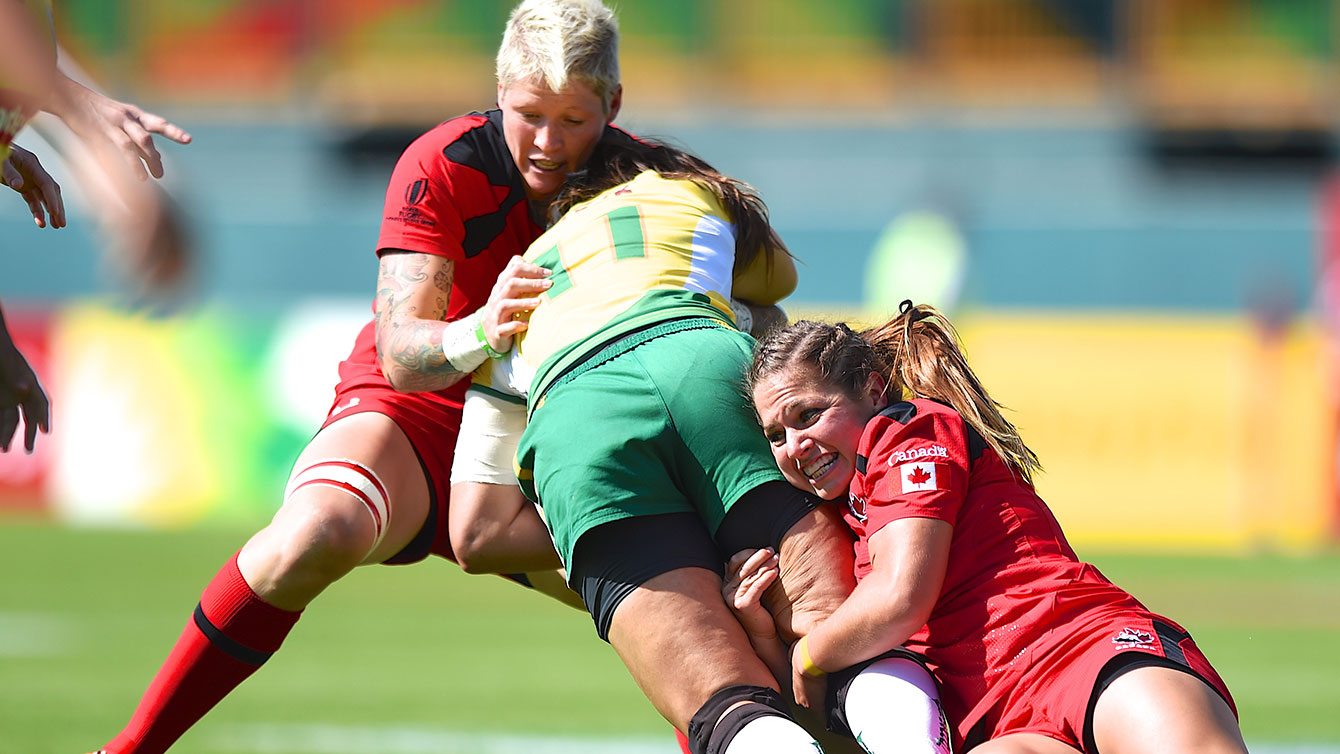 Women's rugby on track as Olympic qualifying series approaches halfway ...