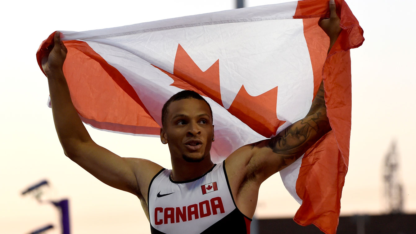 Andre De Grasse wins Pan Am Games 100-metre title at TO2015 - Team ...