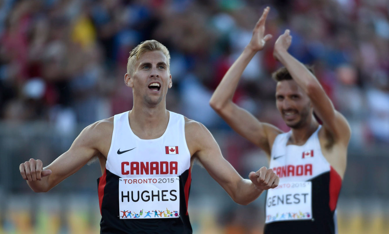 Canada dominates opening night on the track at TO2015 - Team Canada ...