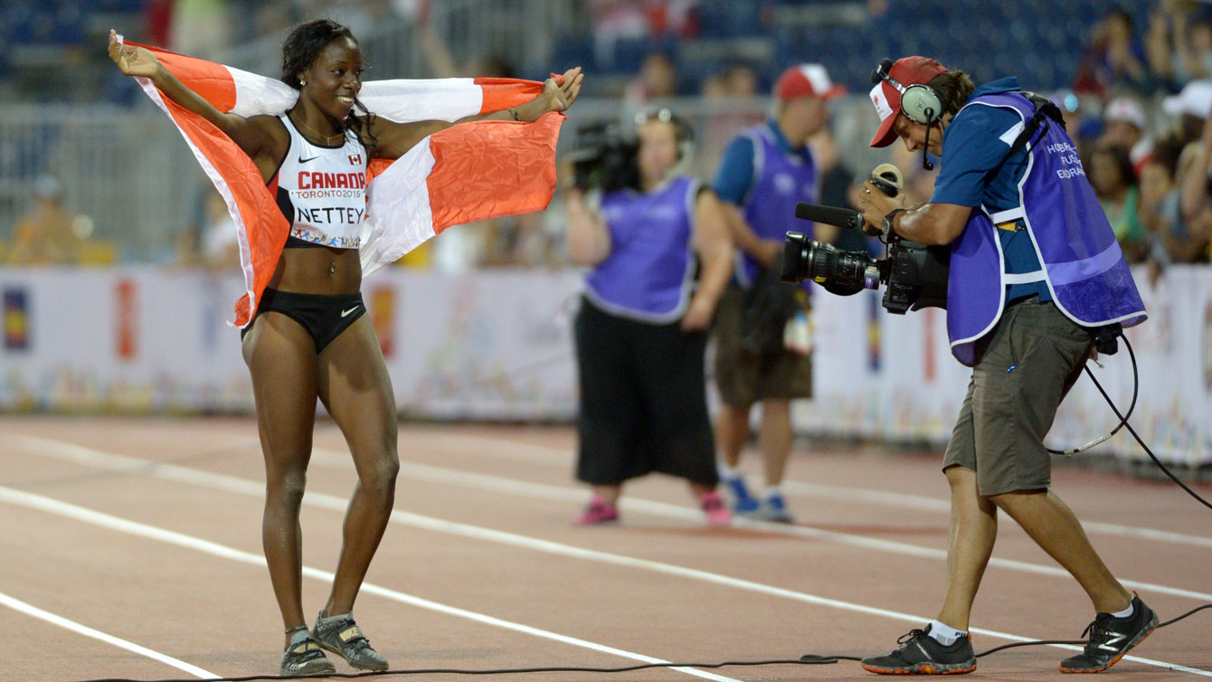 Nettey lands long jump gold for Canada at Pan Am Games - Team Canada ...
