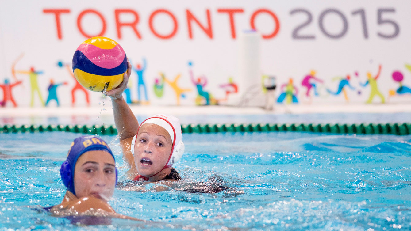 Water polo preliminaries take TO2015 plunge - Team Canada - Official ...