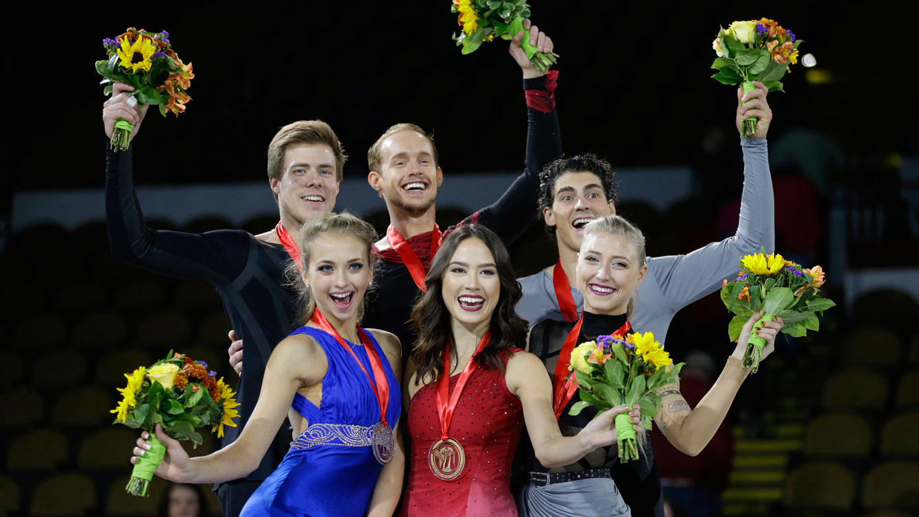 Bronze beginnings for Canadian figure skaters on Grand Prix series ...