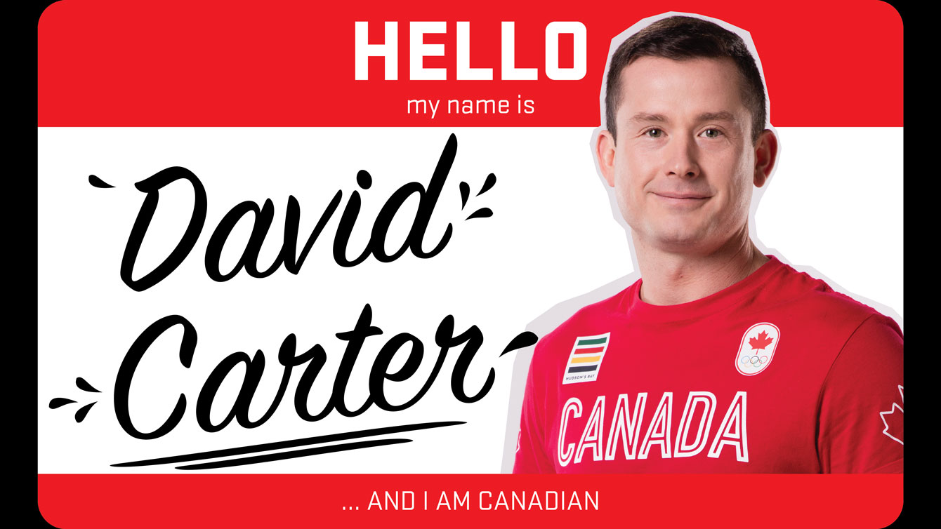 Hey, my name is David Carter and I play field hockey - Team Canada