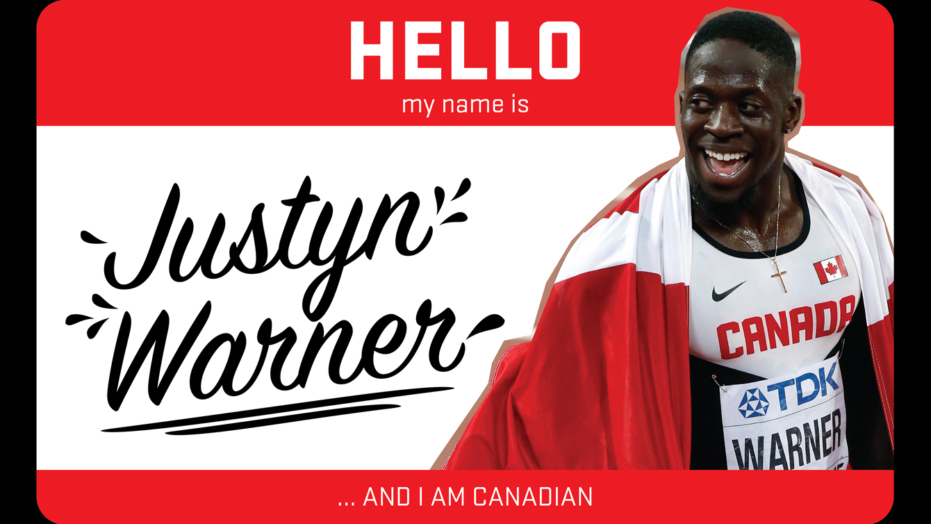 Hi, my name is Justyn Warner and I run track - Team Canada - Official ...