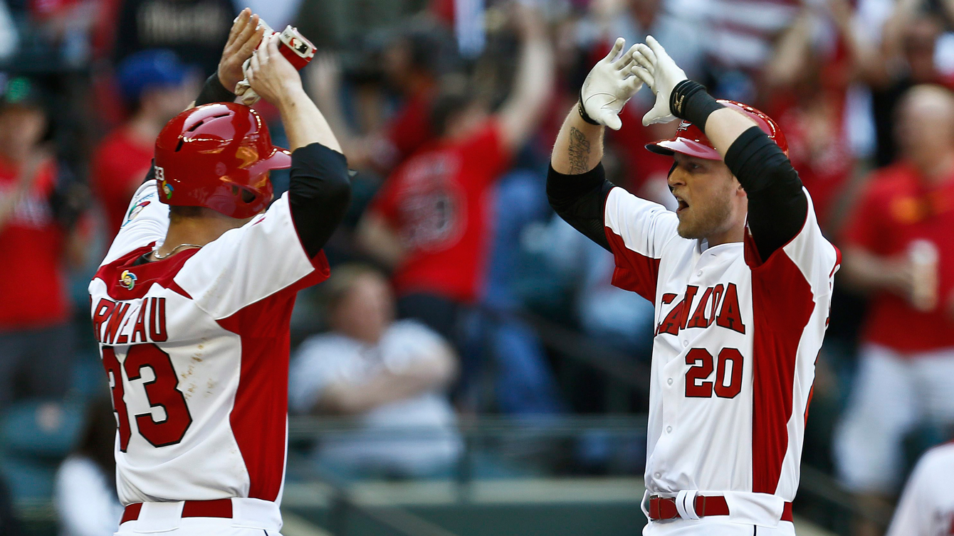 Saunders, Martin make Canadian baseball history - Team Canada