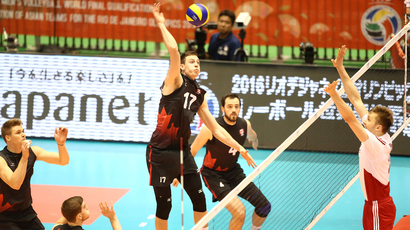 Canada's Olympic volleyball hopes remain alive - Team Canada - Official ...
