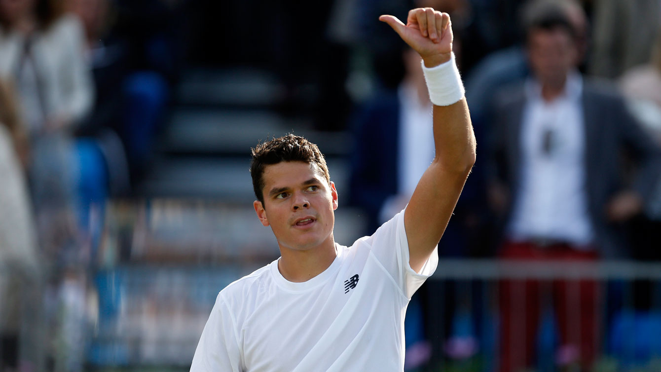 Raonic sets up Murray final at Queen's Club in London - Team Canada ...