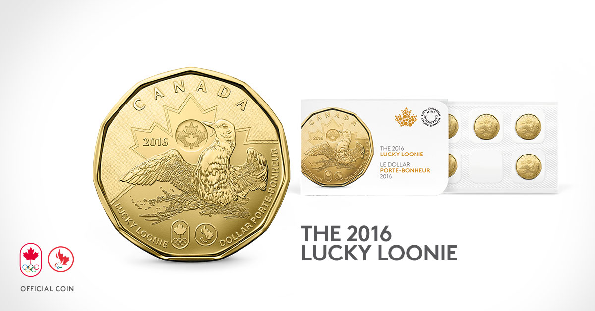 Royal Canadian Mint releases latest Lucky Loonie - Team Canada ...