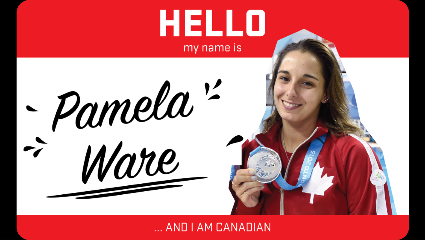Hi, my name is Pamela Ware and I'm a diver - Team Canada - Official ...