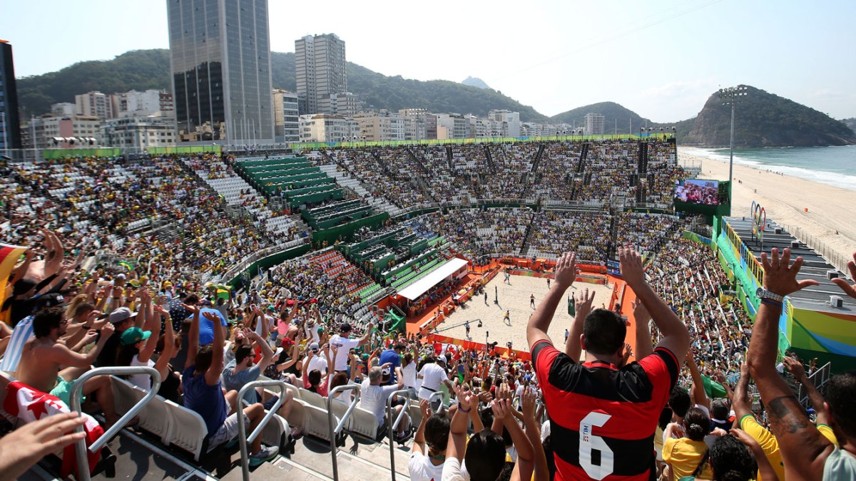Rio 2016 Beach Volleyball Copacabana Beach Team Canada Official