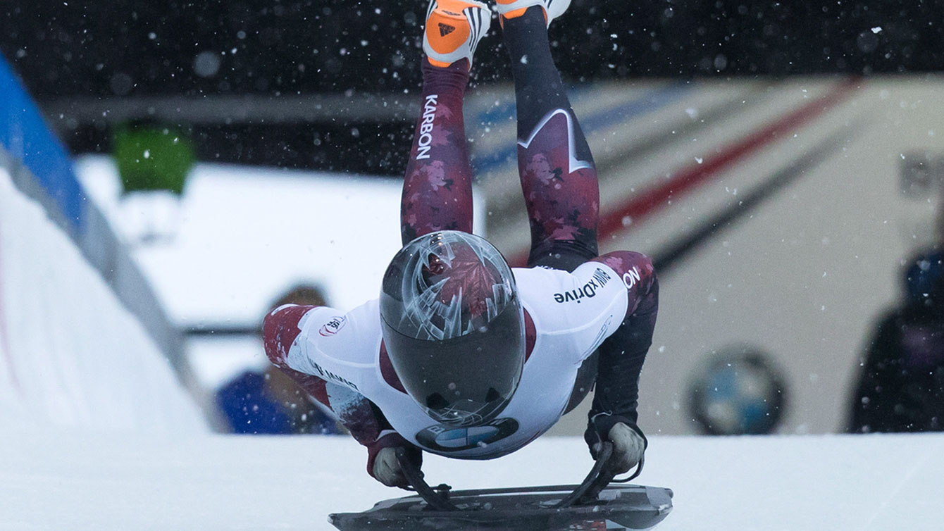 Vathje wins skeleton opener on home ice in Whistler - Team Canada ...