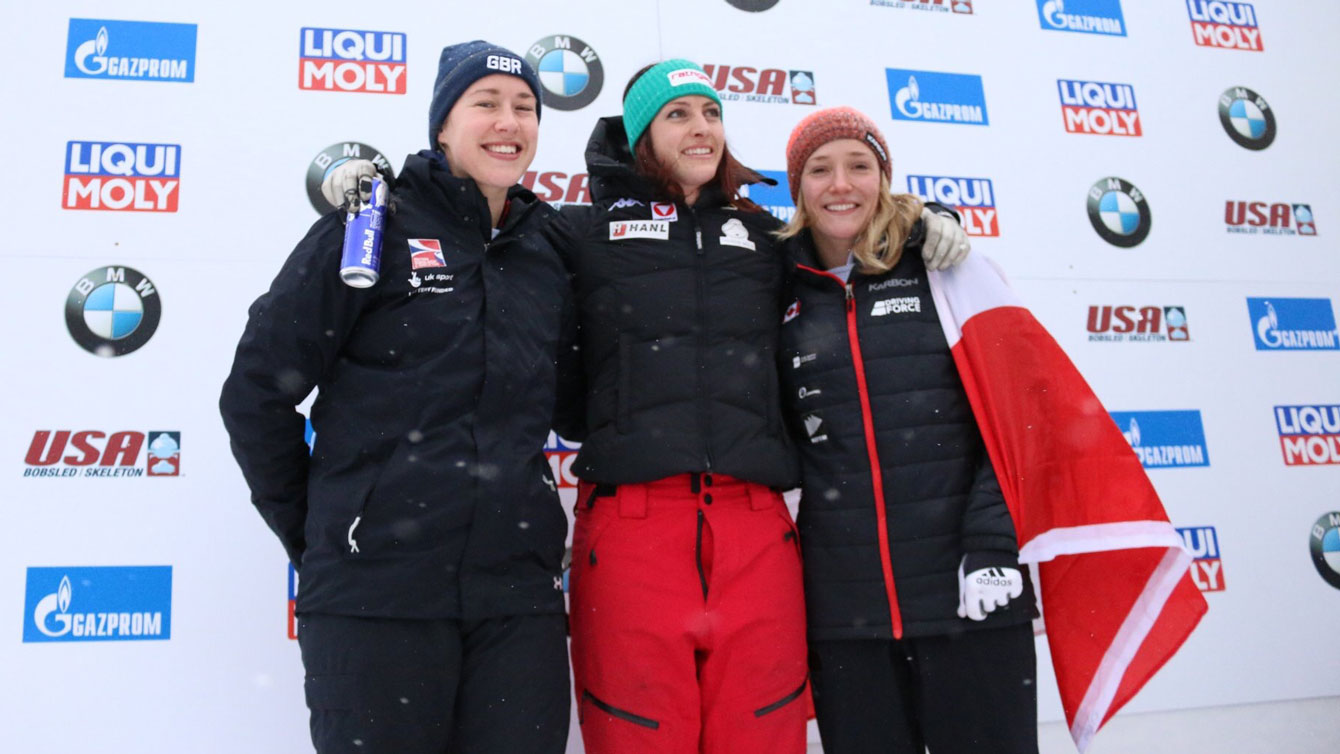 Rahneva slides to her first-ever World Cup skeleton podium - Team ...