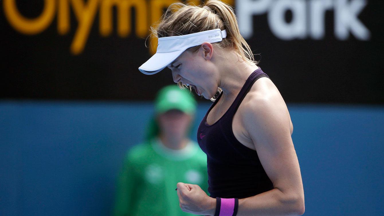 Bouchard advances to first quarterfinal of 2017 in Sydney - Team Canada