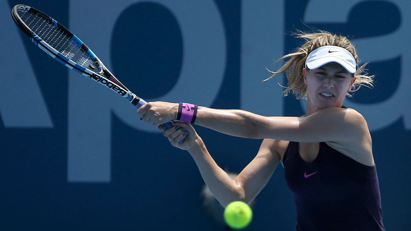 Another win sends Bouchard to the semifinals in Sydney - Team Canada