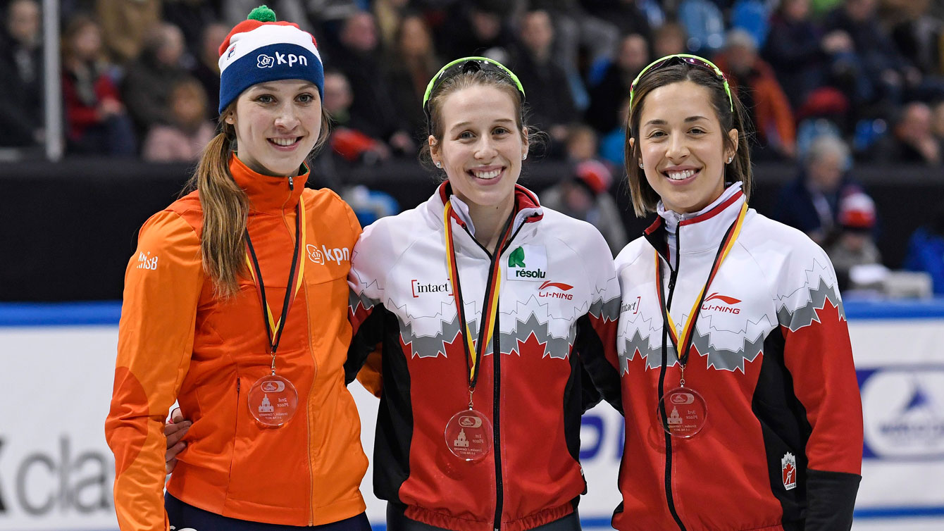 Triple gold Saturday for Canadian short trackers in Dresden - Team ...