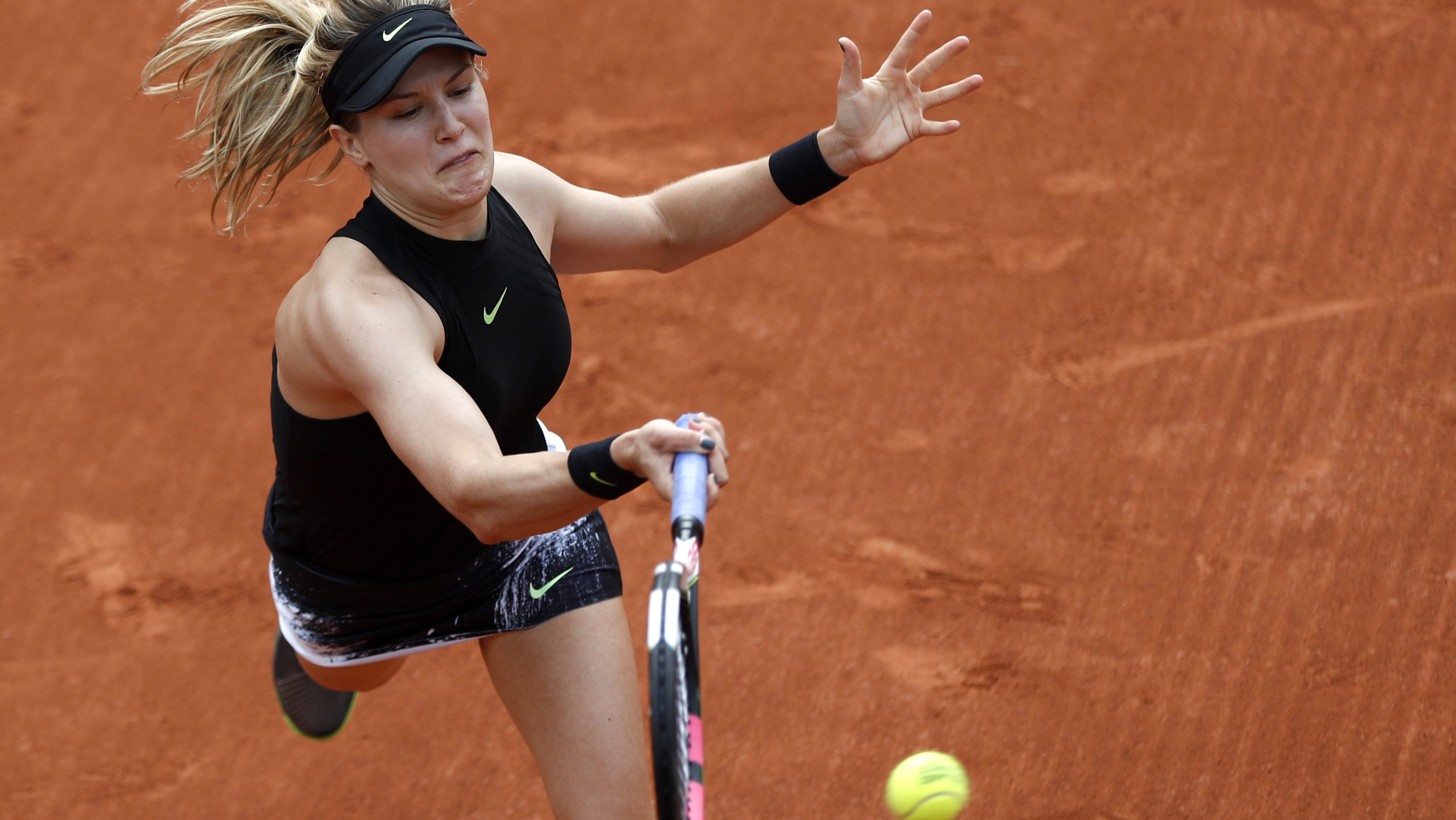 Bouchard bounces back to advance to second round at 2017 French Open - Team Canada - Official ...