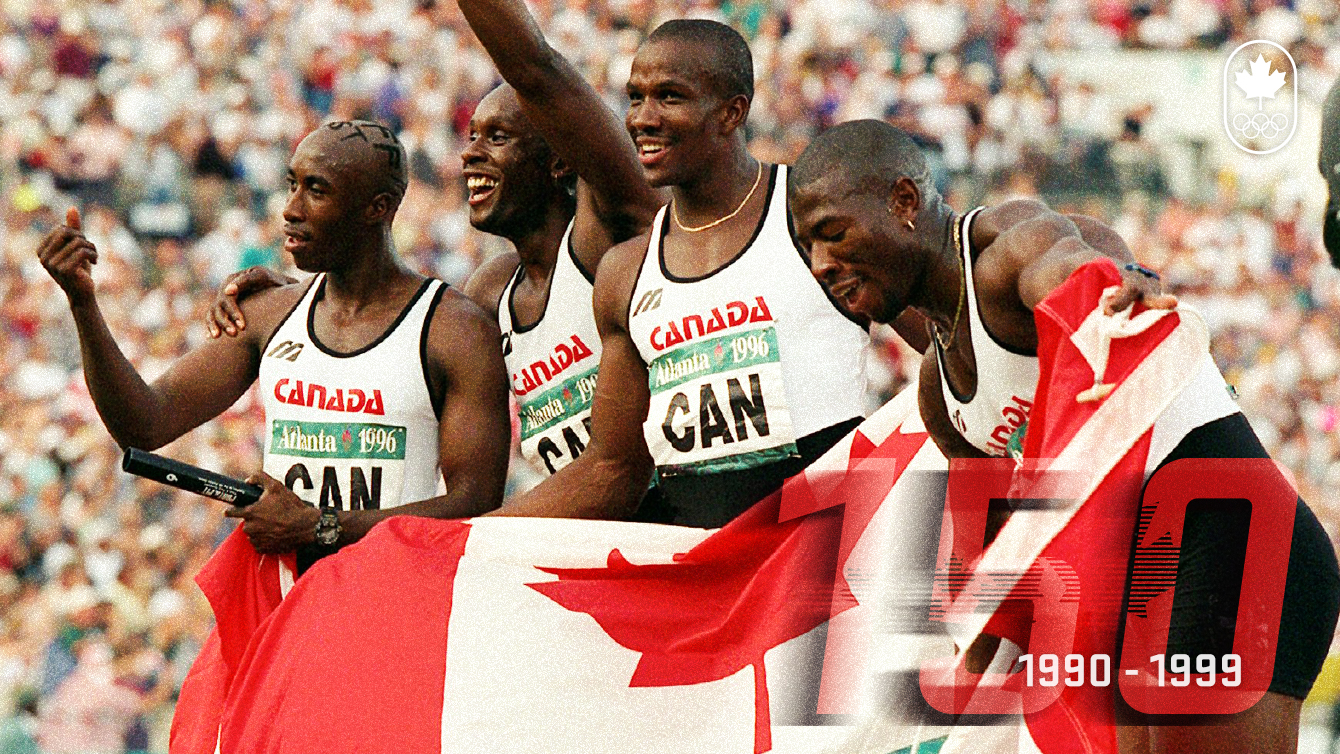 150 years of Canadian sport: the 1990s - Team Canada - Official Olympic ...