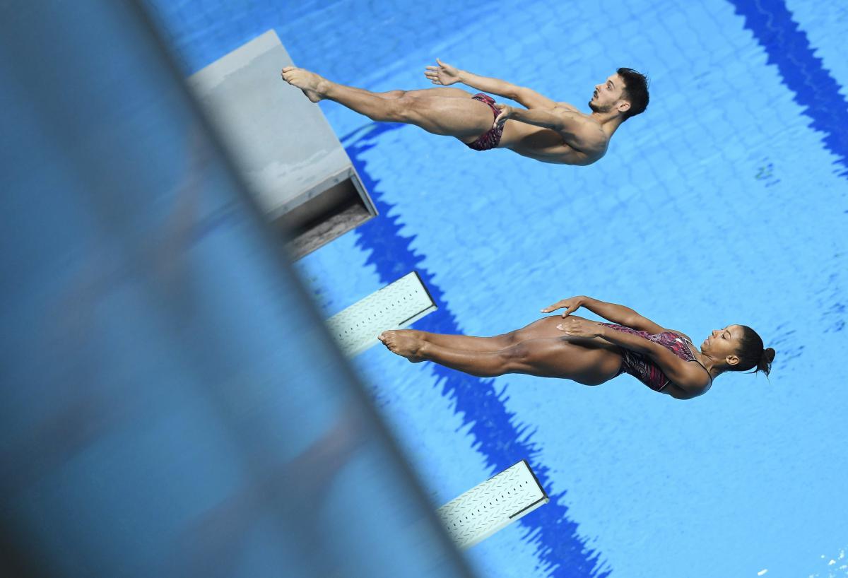 Two medals for Abel on the final day of the diving World Series in ...