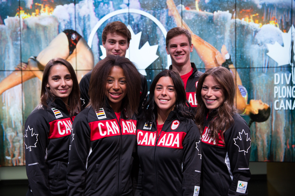Canadian diving team nominated for Rio 2016 - Team Canada - Official ...
