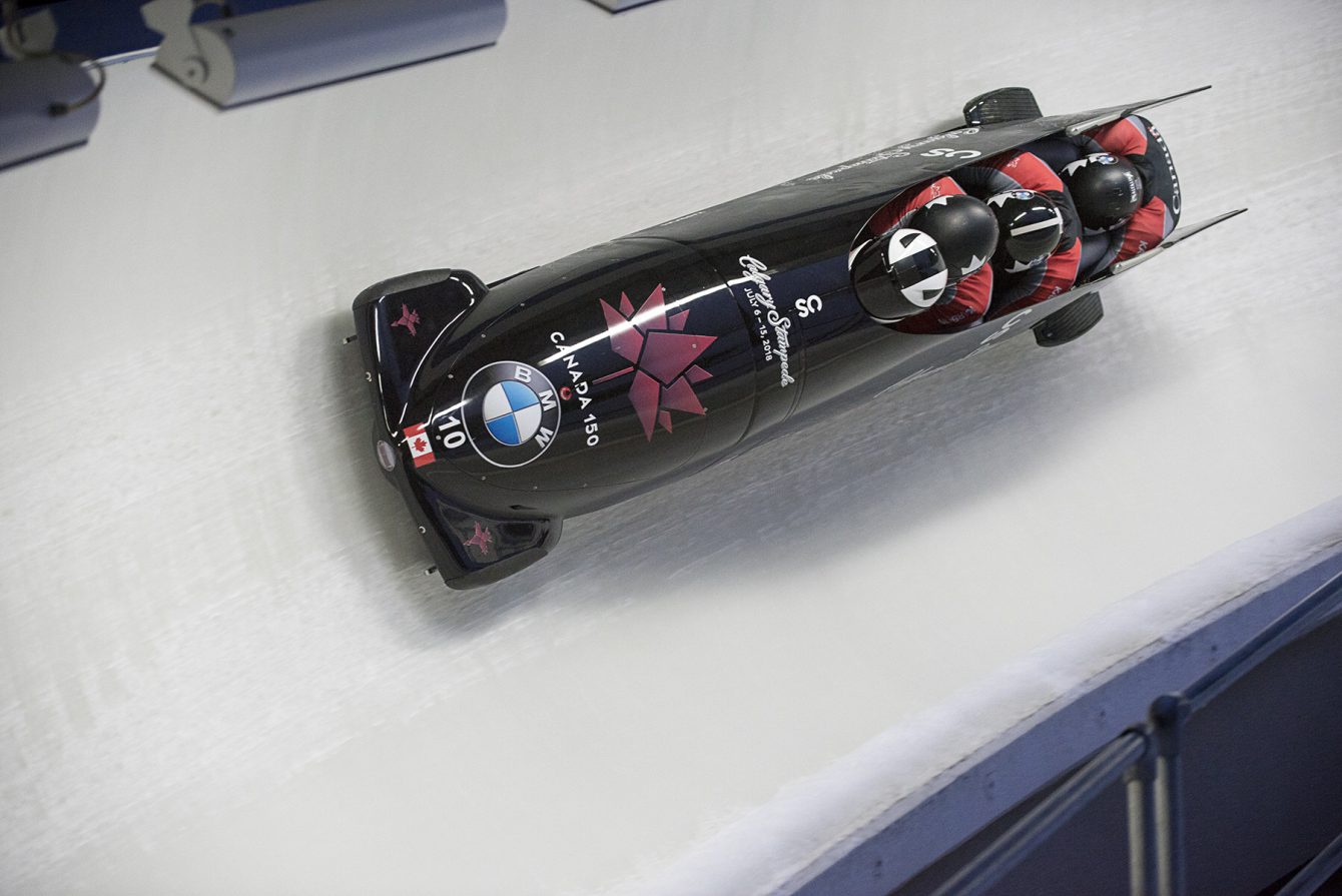 Team Canada's bobsleigh lineups revealed for PyeongChang 2018 - Team Canada