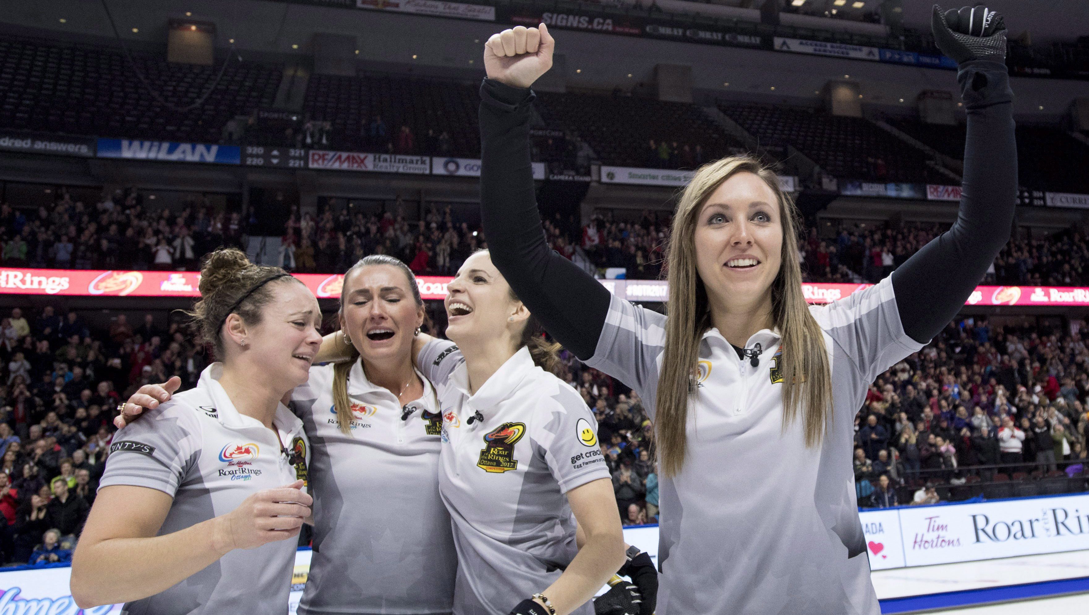 Roar of the Rings: Team Homan wins Curling Canada's Olympic trials ... Roar of the Rings: Team Homan wins Curling Canada's Olympic trials ...