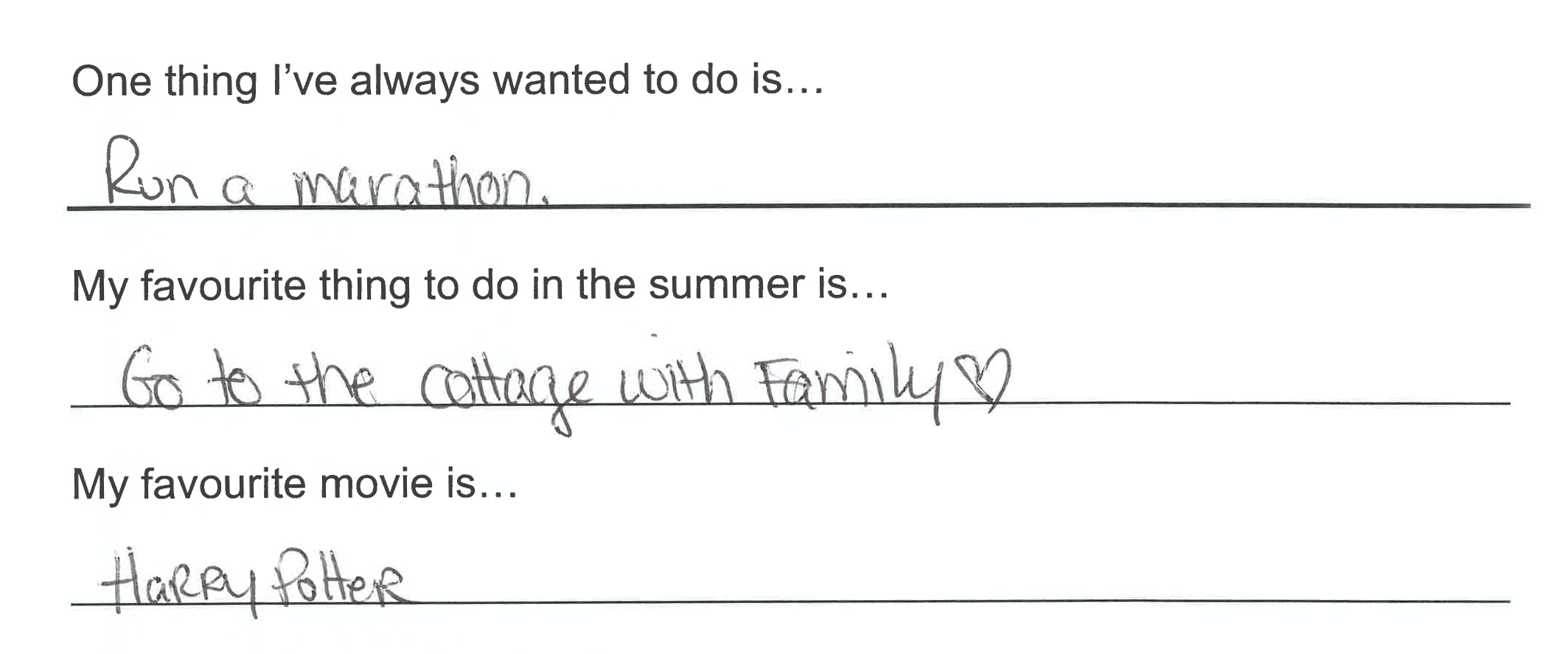 Hi, my name is Bailey Bram and I play hockey - Team Canada