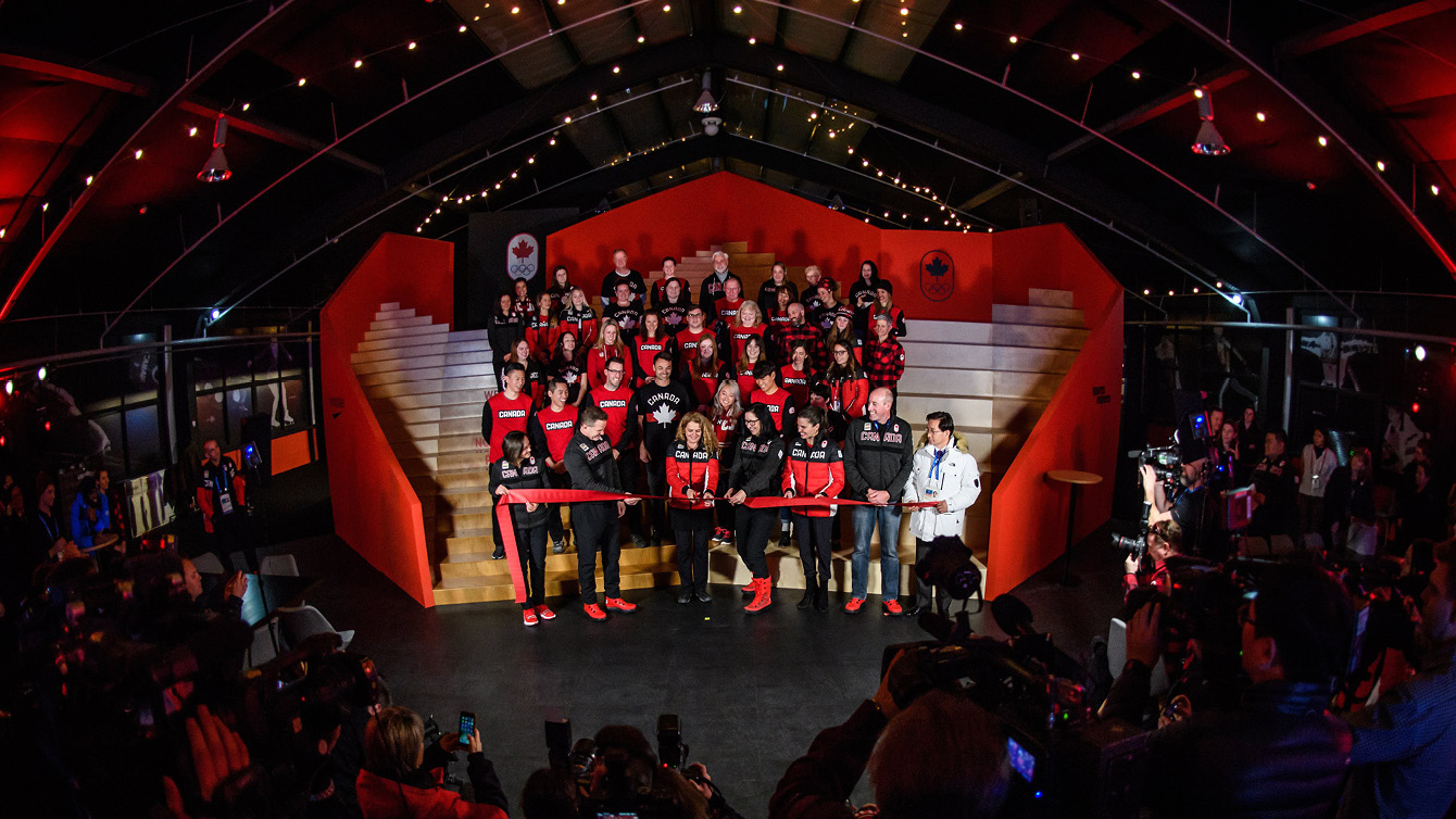 Photo Advisory: COC holds ceremonial opening of Canada Olympic House ...