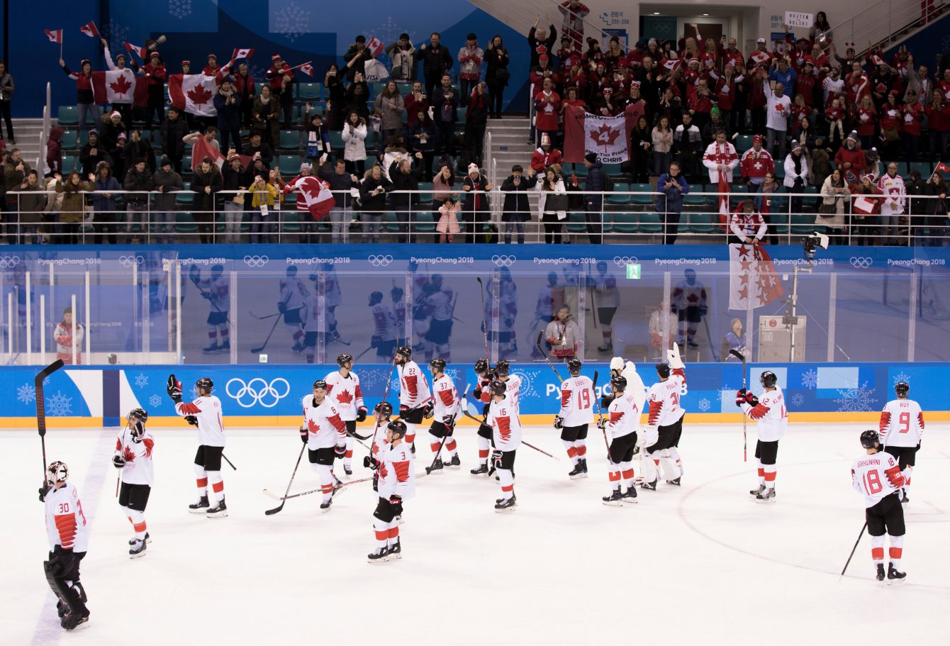 Team Canada fans in the stands at PyeongChang 2018 - Team Canada ...