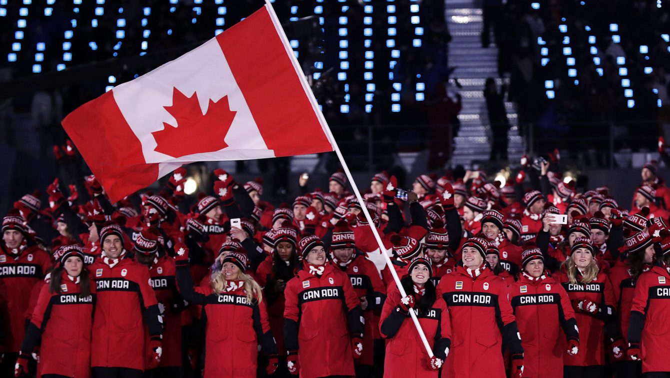 Team Canada's Olympic Winter Games flag bearers - Team Canada ...