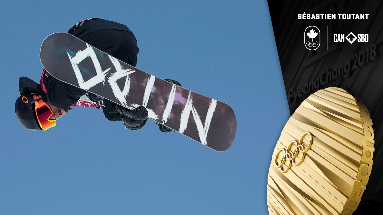Toutant first ever Olympic champion in men's snowboard big air - Team ...