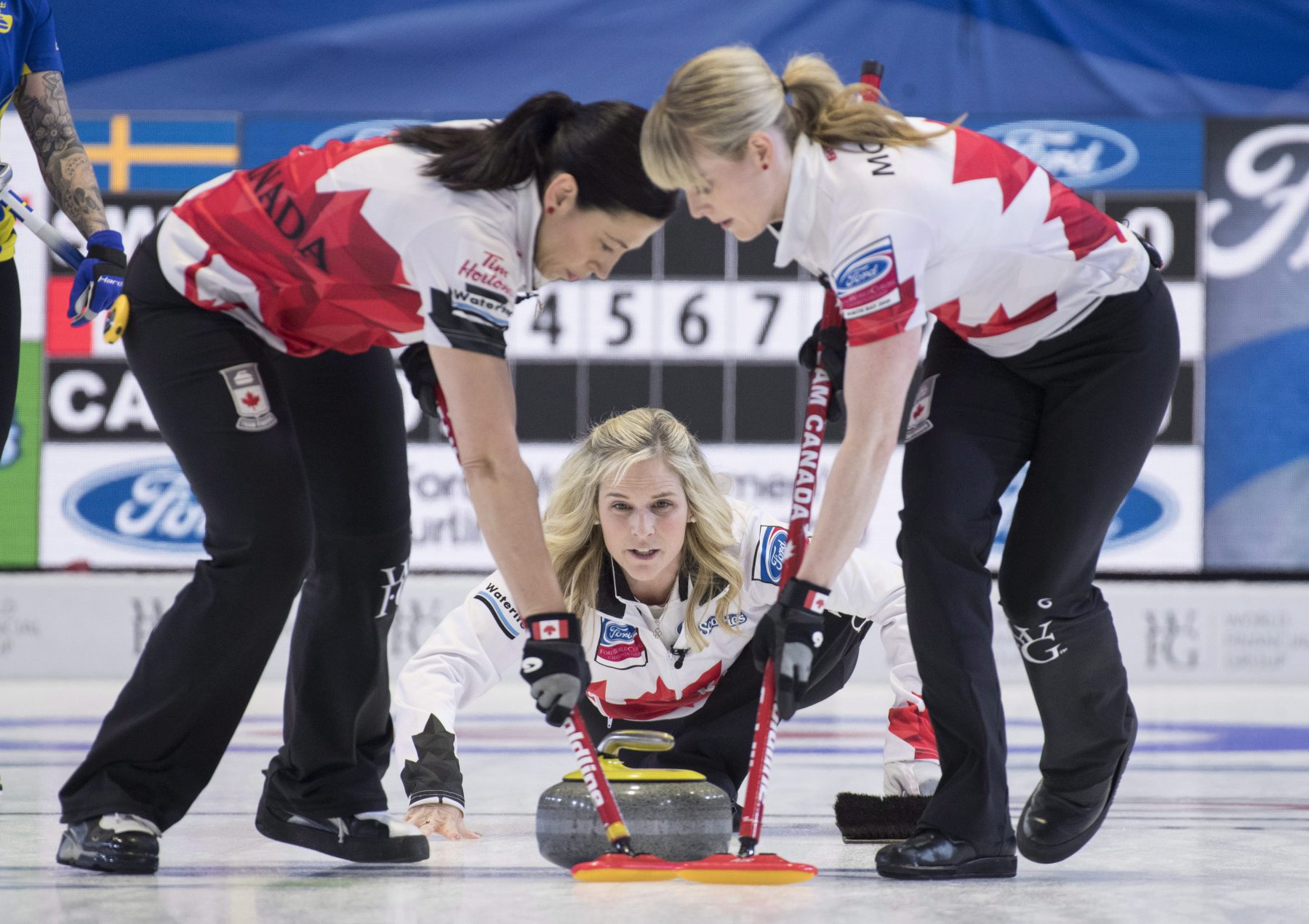 Jones skips undefeated Team Canada to gold at women's curling worlds ...