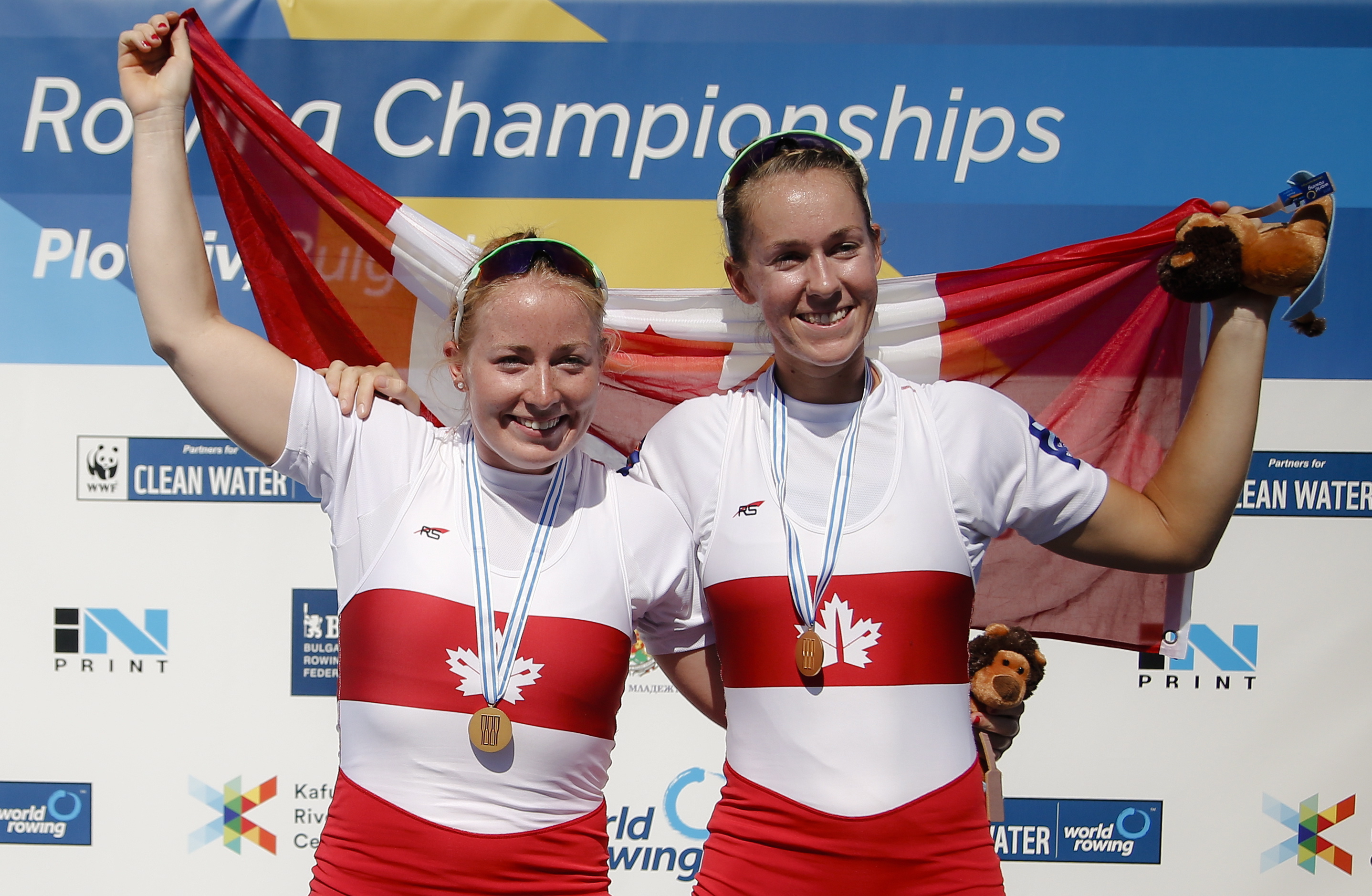 Janssens and Filmer win women's pair gold at World Rowing Championship ...