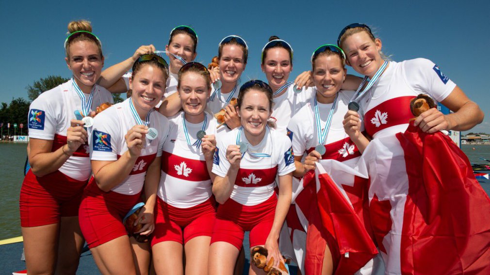 Canadian Women's Eight wins silver at the World Rowing Championship ...