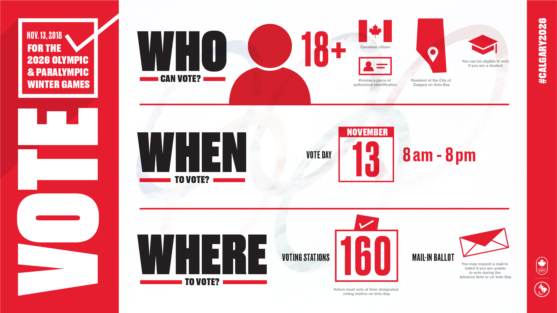 How to vote Yes for Calgary 2026 - Team Canada - Official Olympic Team ...