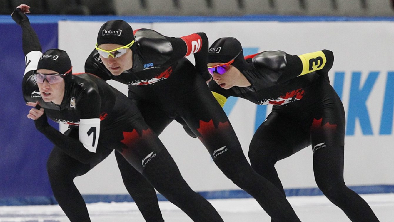Speed Skating: A second podium finish for Canadian women in team ...
