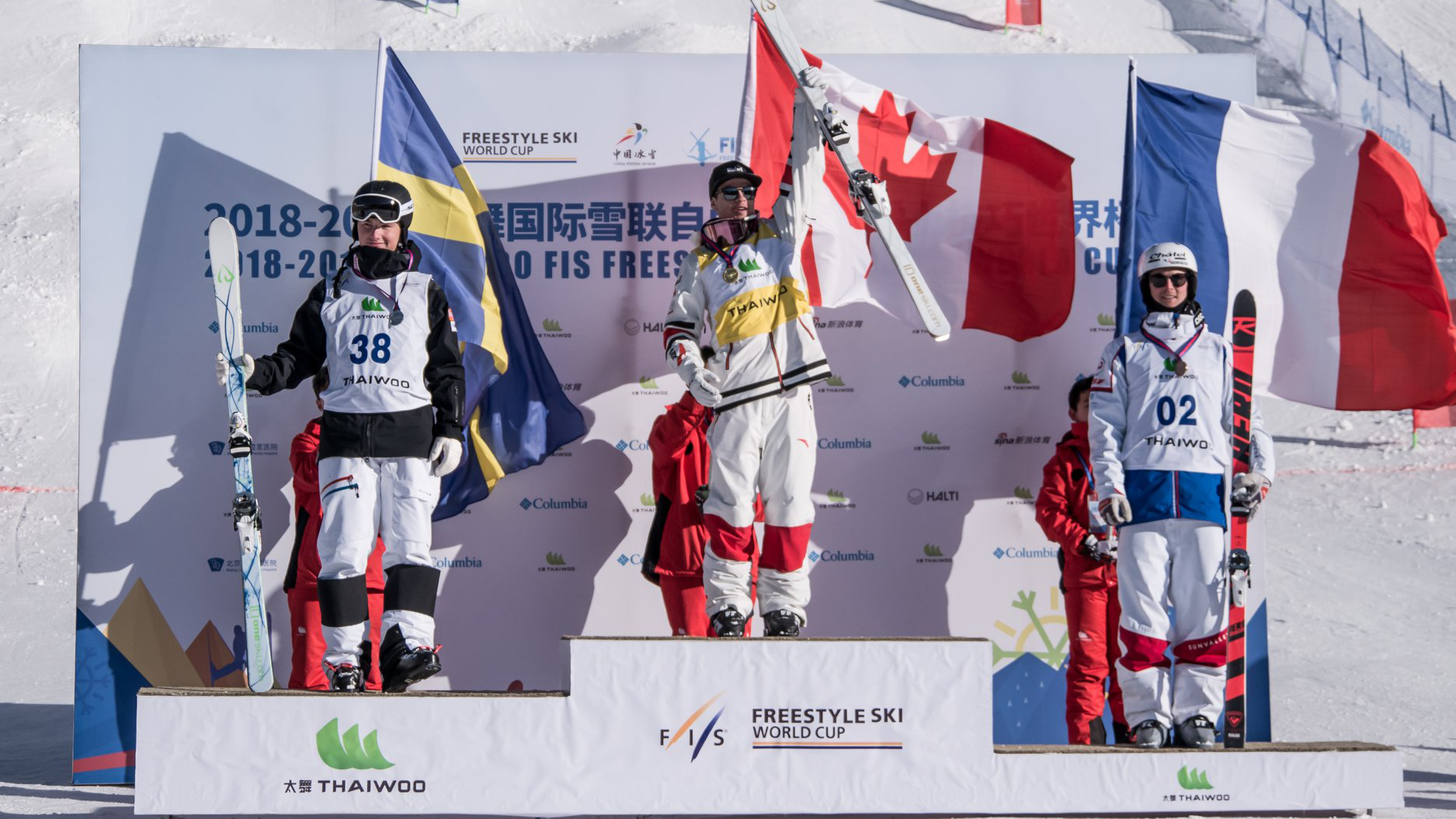 Kingsbury lands at top of dual moguls podium for 52nd World Cup win ...