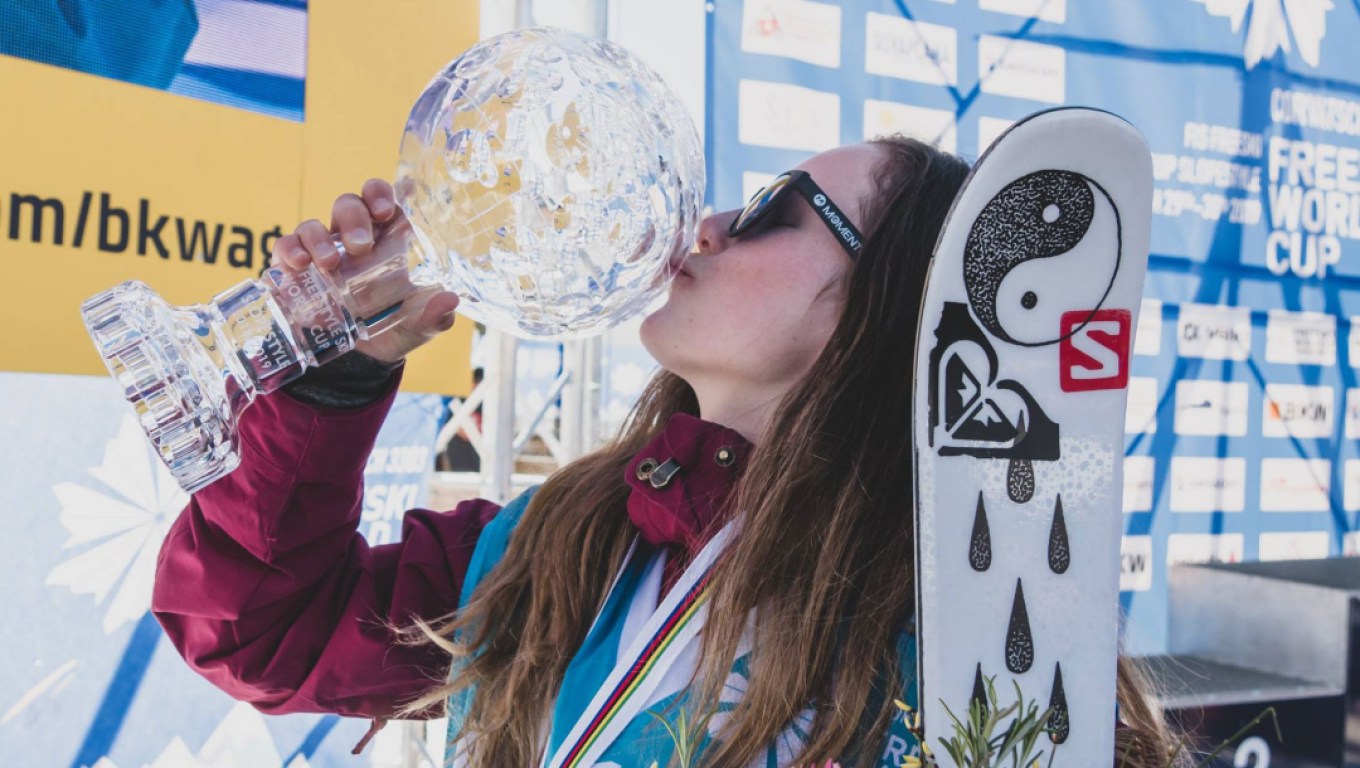 Megan Oldham wins first World Cup gold and slopestyle Crystal Globe ...